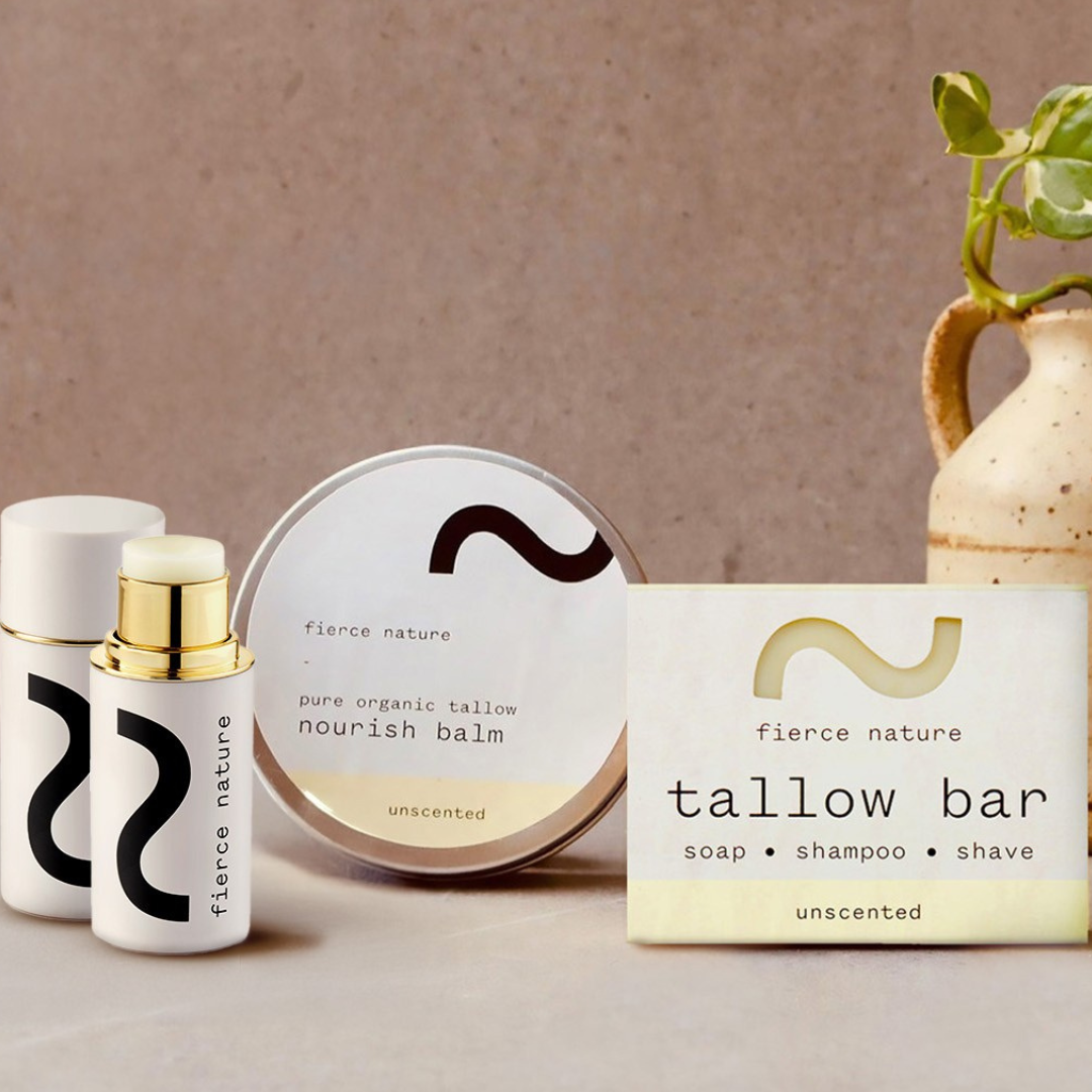 Skin – Tagged "tallow skincare" – Fierce Nature