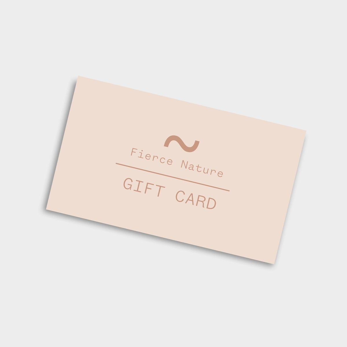 Fierce Nature Gift Cards | Gift Natural and Non-Toxic Skincare